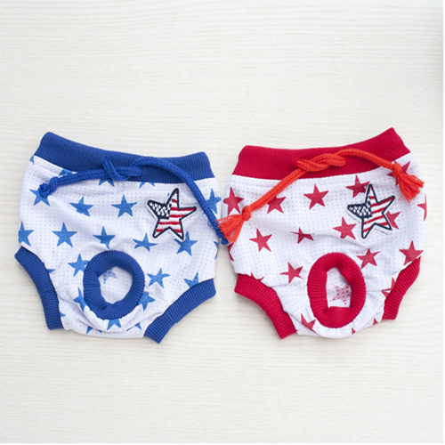 Calzón de tela estampado de estrellas – Love Pet